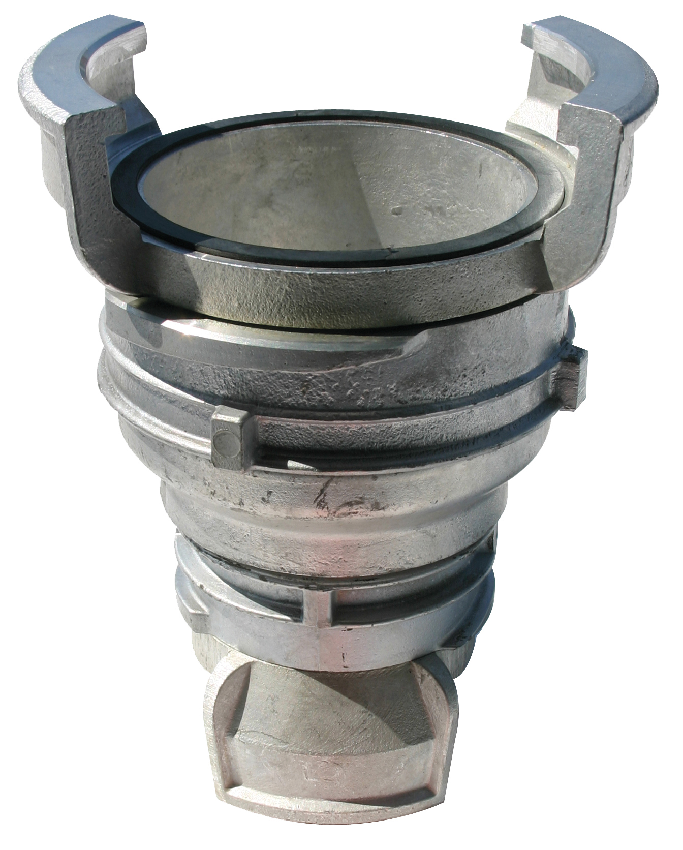 Raccord pompier jonction double avec verrou en alu ou inox Renson ...