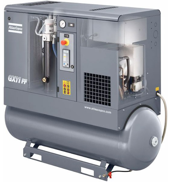 Compresseur Atlas Copco GX 11 FF - Motralec