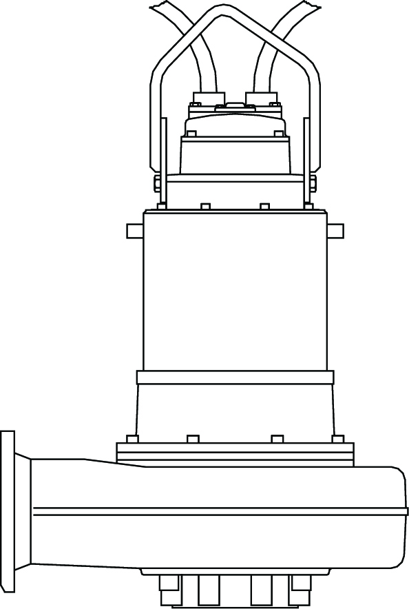 Pompe d'assainissement Flygt (Xylem) N 3201 , Au PRIX le Plus Bas