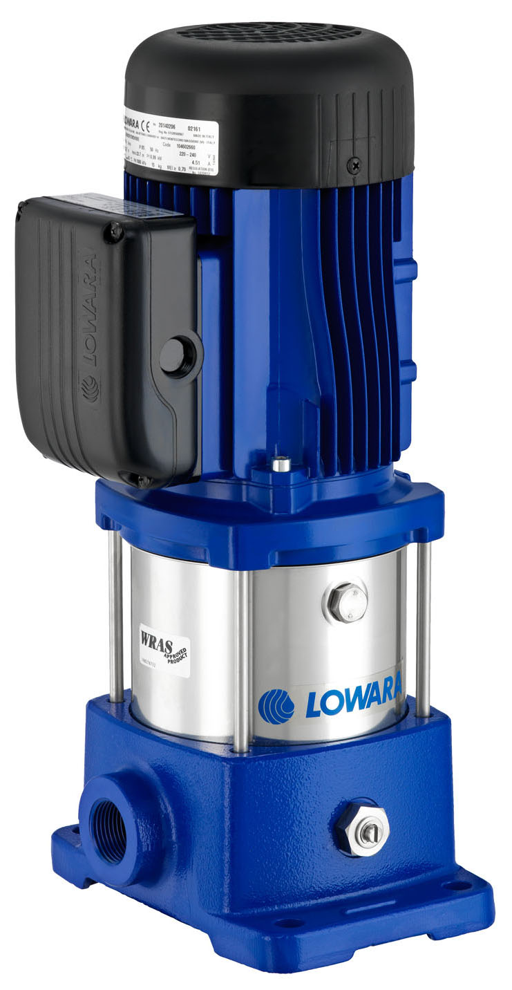 Pompe Lowara (Xylem) VM, Pompe multicellulaire verticale à arbre long