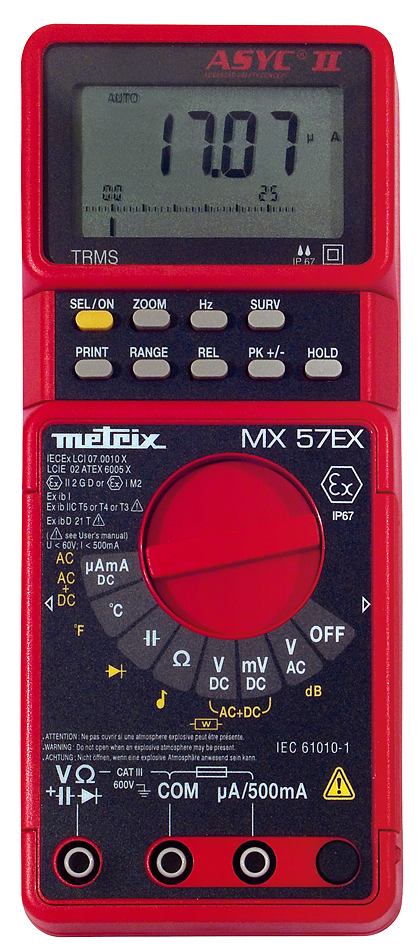 Appareil de mesure Metrix MX 57 - Motralec