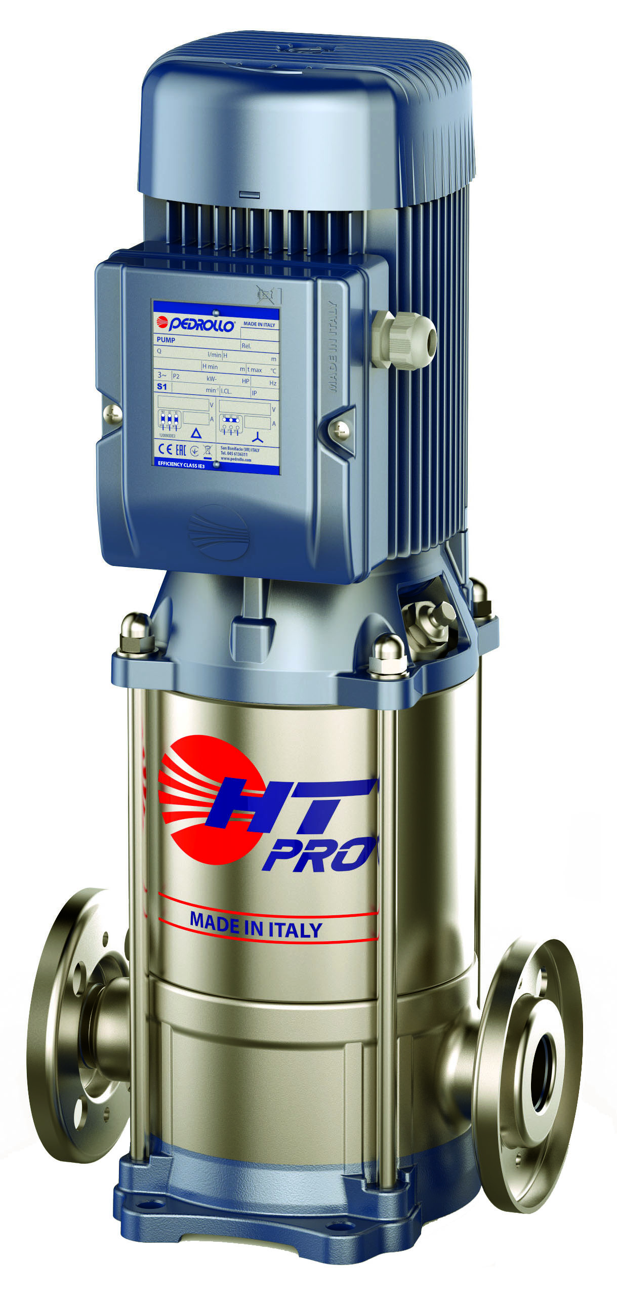 Pedrollo HT 15/3 PRO . Pompe centrifuge multicellulaire verticale