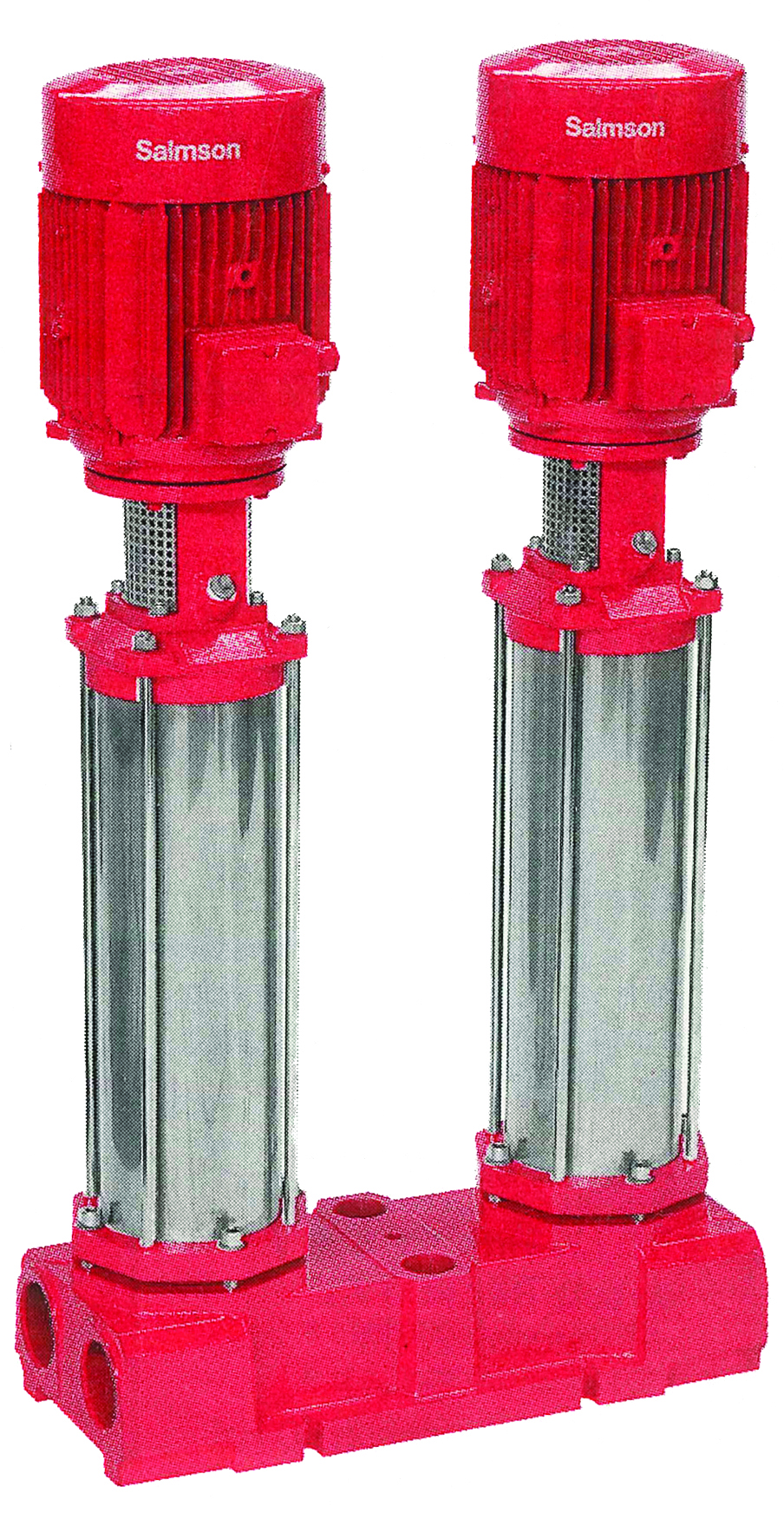 Pompe multicellulaire verticale double Salmson VMLD 604-T . ACHAT